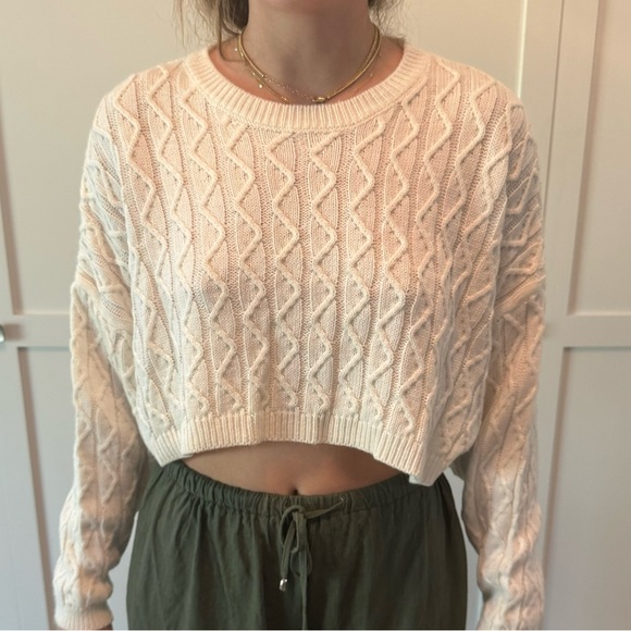 Princess Polly | Sweaters | Princess Polly Cable Knit Sweater | Poshmark